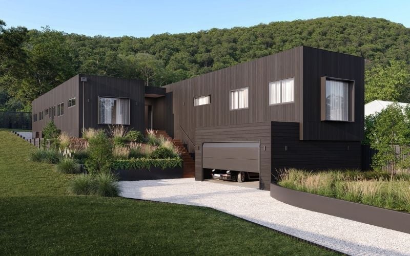 Delivery Day: Watch a Custom Prefab Modular Home Installed by Crane in ...
