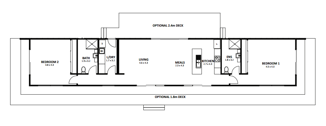 7 of the Best Two-Bedroom Modular Home Designs