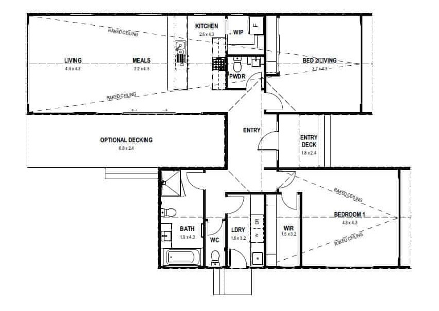 7 of the Best Two-Bedroom Modular Home Designs